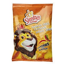 Simba Crisps Mexican Chilli 125g | Serengeti Catering & Giftware